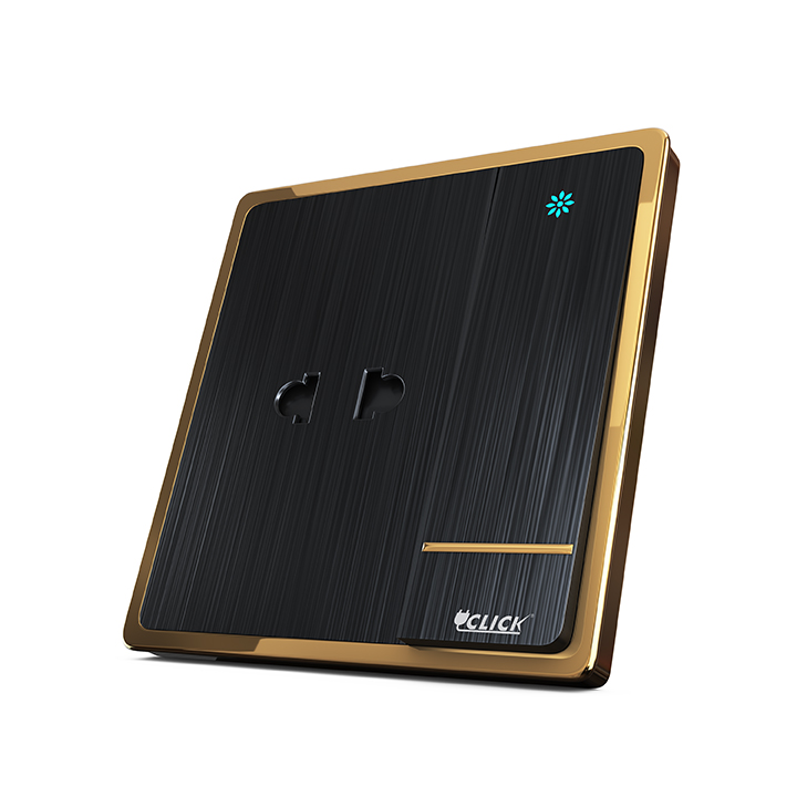 Switch & Accessories :: CLICK HARMONY 2 PIN SOCKET WITH SWITCH